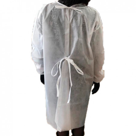 Bata sanitaria desechable TNT Gary's - Envío 24 / 48 horas