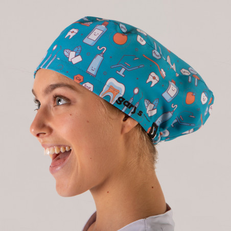 Gorro dentista pelo largo Molares de microfibra - Gary's
