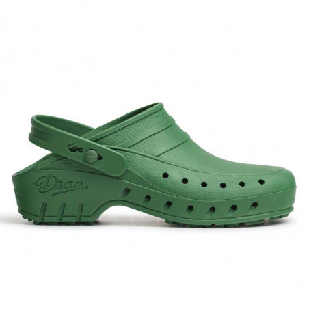 Zueco sanitario esterilizable 02/S verde Dian - Zuecos sanitarios para ...